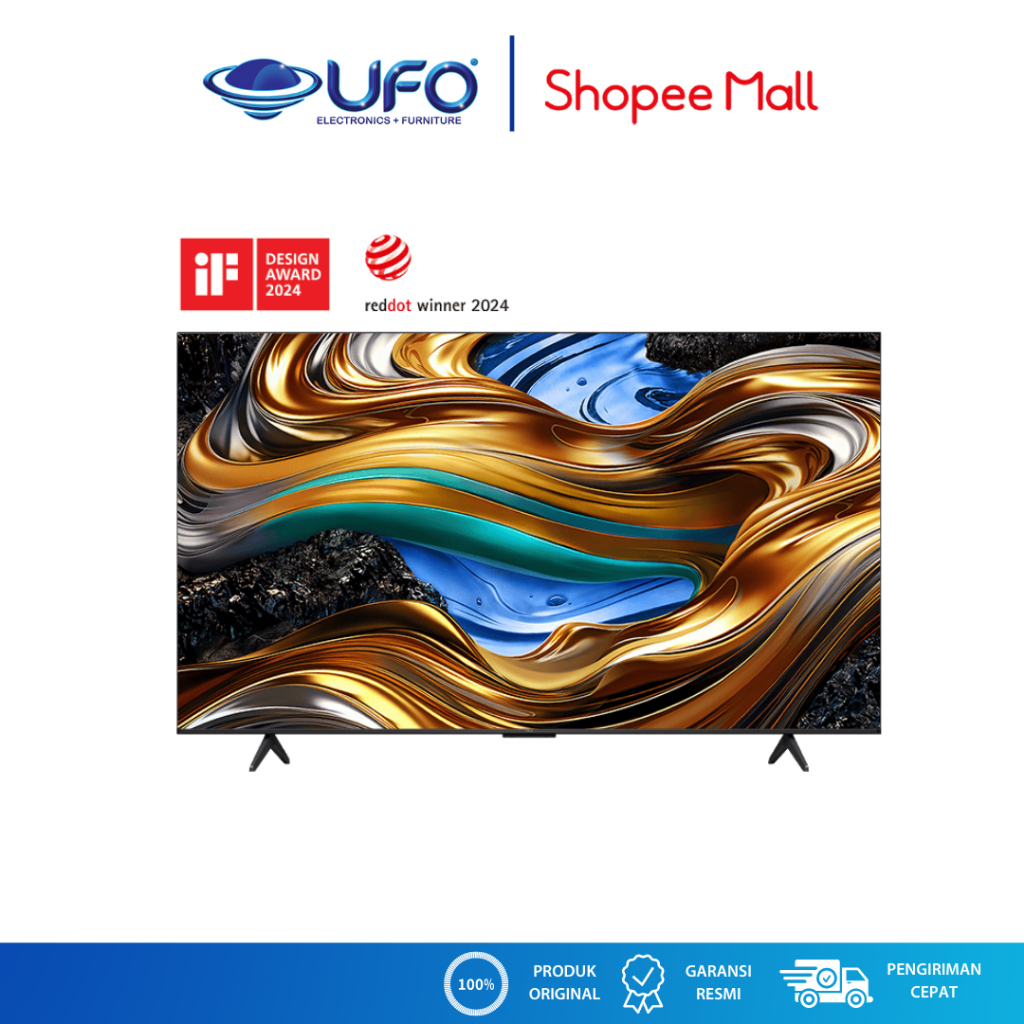 Jual TCL 43 Inch Google TV HDR10+ Dolby Vision-Atmos 4K UHD 43P755 ...