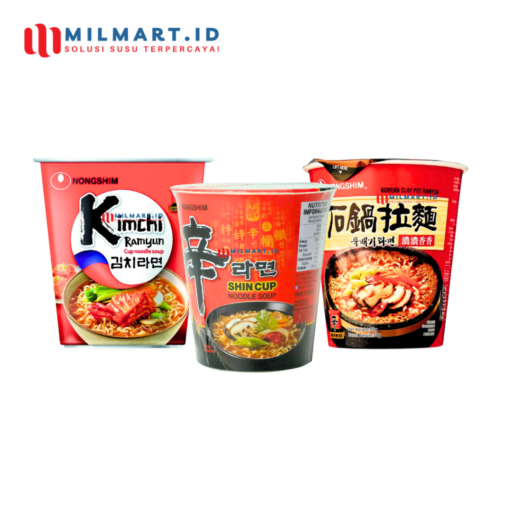 Jual NONG SHIM MIE INSTANT KOREA NOODLES SOUP GOURMENT SPICY NONGSHIM CUP SHIN RAMYUN INSTAN K ...