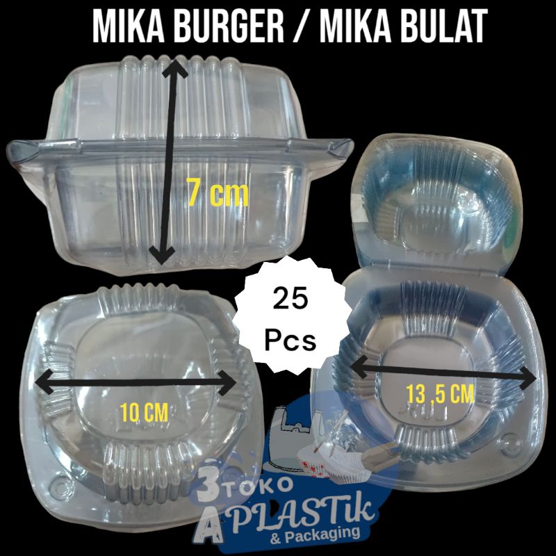 Jual MiKA Burger / MIKA BULAT (25 pcs) | Shopee Indonesia