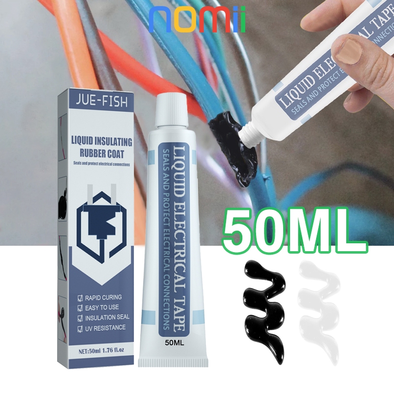 Jual 50ML Lem Kabel Listrik Isolasi Cair Silicone Tahan Panas Anti Air ...