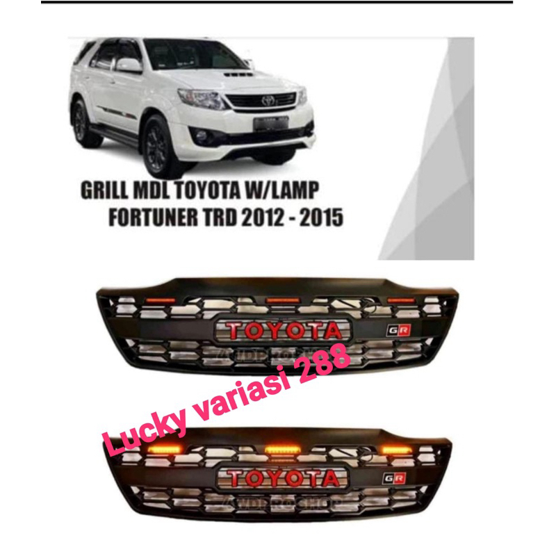Jual Grill Gril Front Grill Grill Depan Grand Fortuner 2012 2013 2014 ...