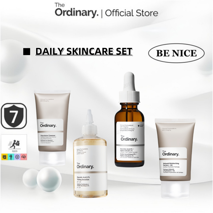 Jual The Ordinary Daily Skincare Set | Shopee Indonesia