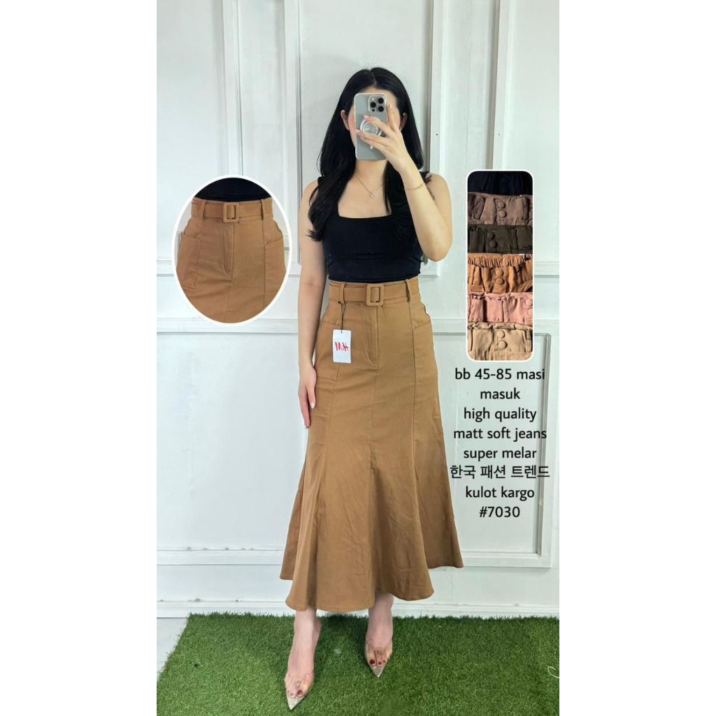 Jual ROK WANITA CARGO MODEL BELT 7030# TERBARU CAKEP BANGET | Shopee ...