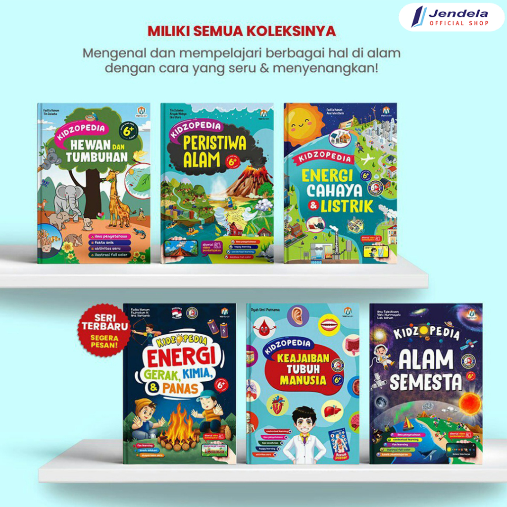 Jual Buku Anak Kidzopedia energi gerak, kimia & panas keajaiban tubuh manusia hewan dan tumbuhan ...