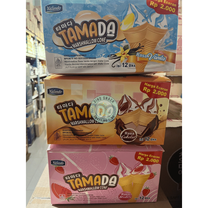 Jual Tamada Marshmallow Cone (Isi 10 Pcs) | Shopee Indonesia