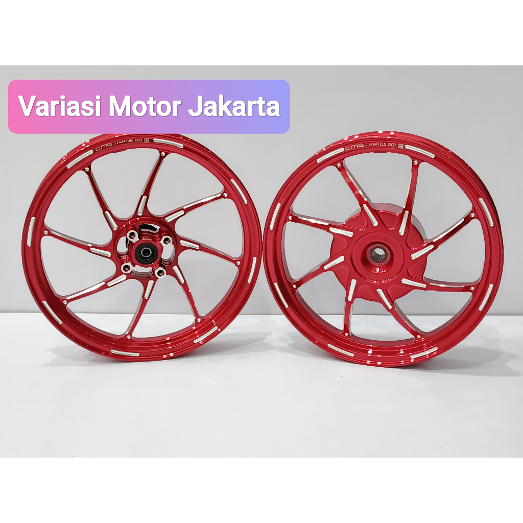 Jual Velg CMG Vario 125 Vario 150 Vario 160 185-215x14 MG801 | Shopee ...