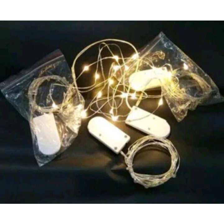 Jual Lampu Led Kawat Hias Outdoor & Indoor +Batrai 1 meter lampu ...