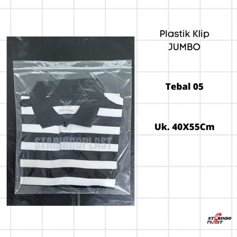 Jual PLASTIK KLIP 40X55 BENING BER ZIPLOCK UNTUK KEMASAN PACKING ZIP ...