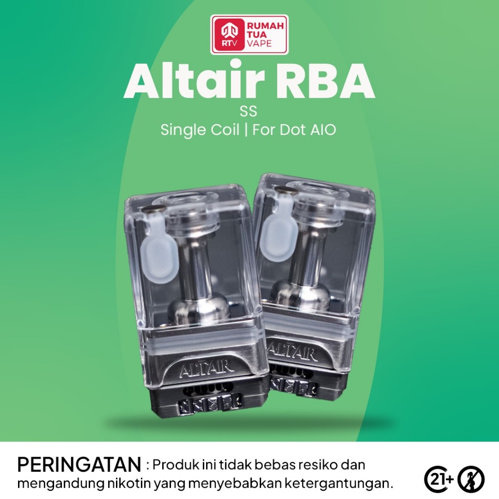 Jual ALTAIR RBA SS SINGLE COIL FOR DOT AIO | Shopee Indonesia