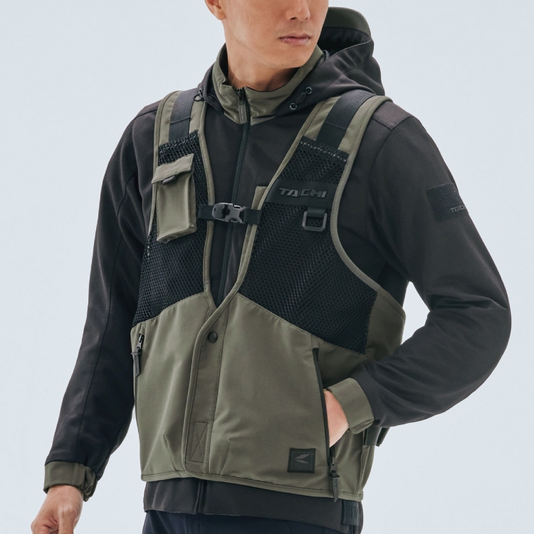 Jual RS Taichi Jacket OVERLAP MESH PARKA RSJ 347 - Jaket Bikers Touring ...