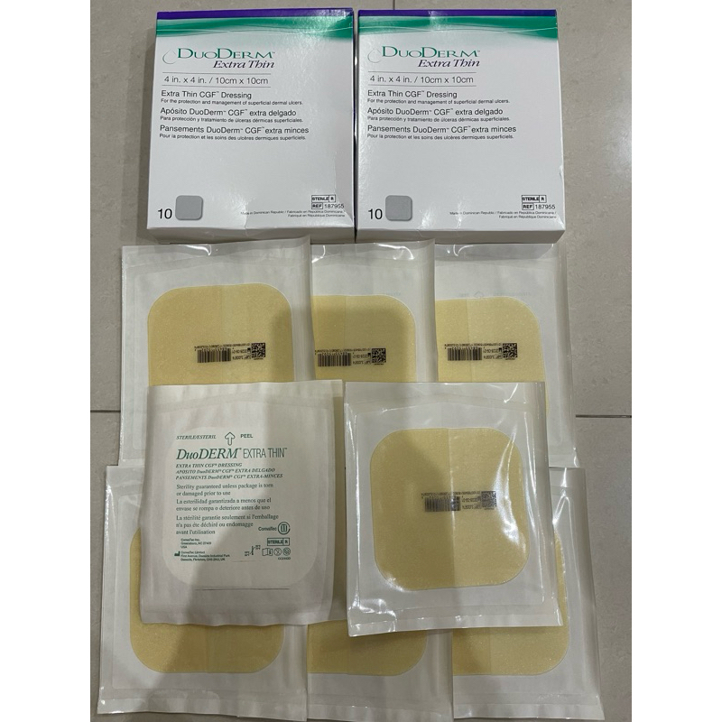Jual Convatec Duoderm Extra Thin Dressing 10cm x 10cm 187955 Original ...