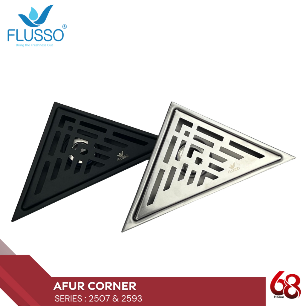 Jual Flusso Floor Drain Afur Lantai Saringan Got Kamar Mandi Stainless ...