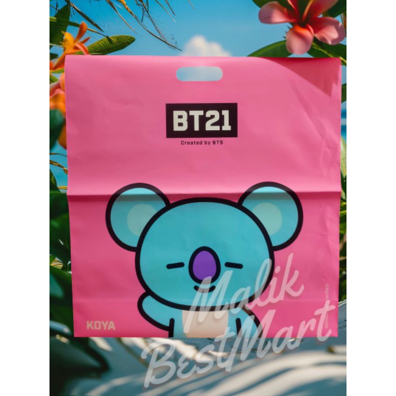 Jual BTS | BT21 Kantong Plastik Belanja 1 Pcs | Shopee Indonesia