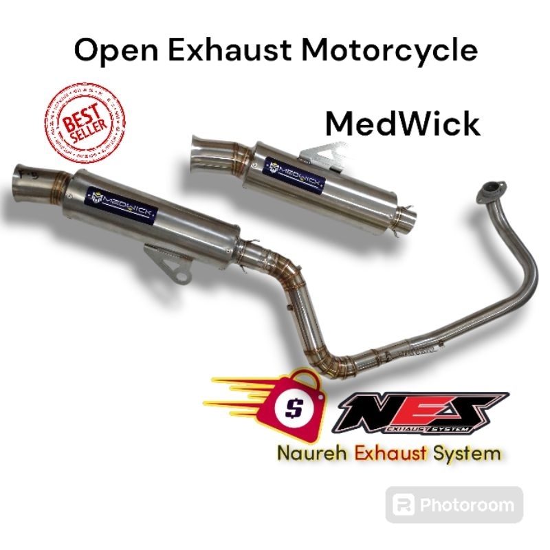 Jual Knalpot MEDWICK Samlong Matic Scoopy Beat Mio Vario Aerox Nmax PCX ...