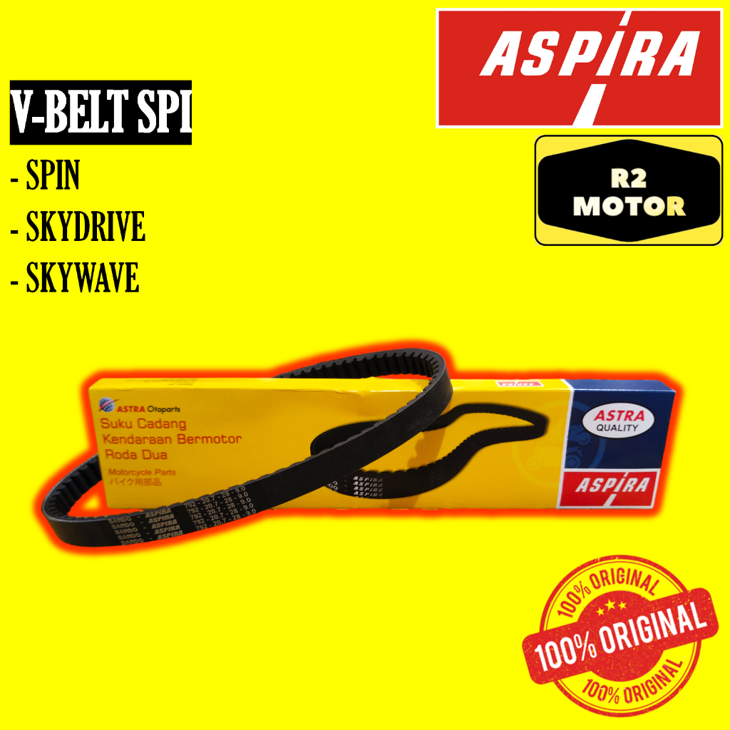 Jual VBELT SET PLUS ROLLER ASPIRA SPIN SKYWAVE SKYDRIVE ORIGINAL VAN ...