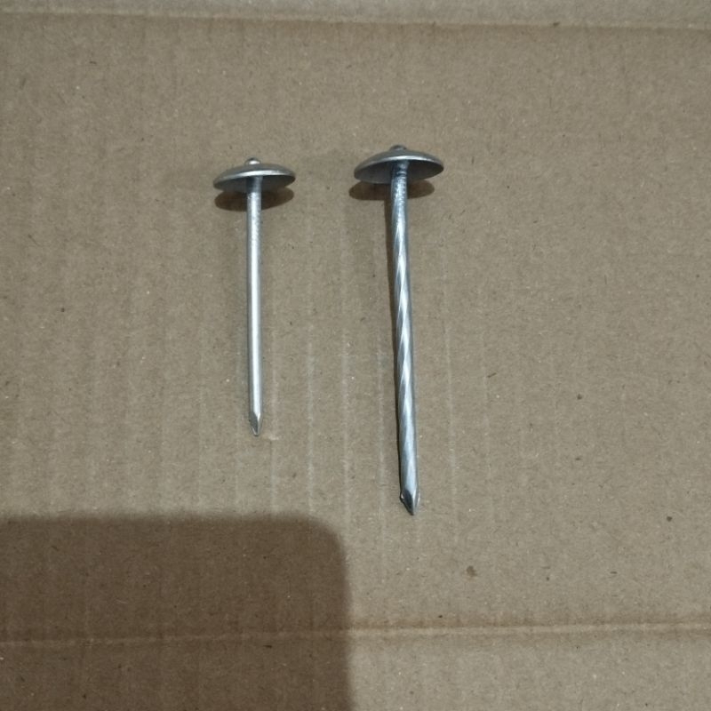 Jual Paku payung paku seng, asbes 5 cm dan 7 cm | Shopee Indonesia