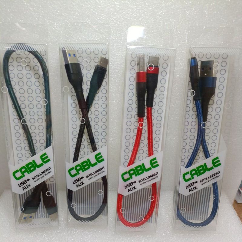 Jual Kabel Pendek Fast Charge Cable Data Short bahan tebal support ...