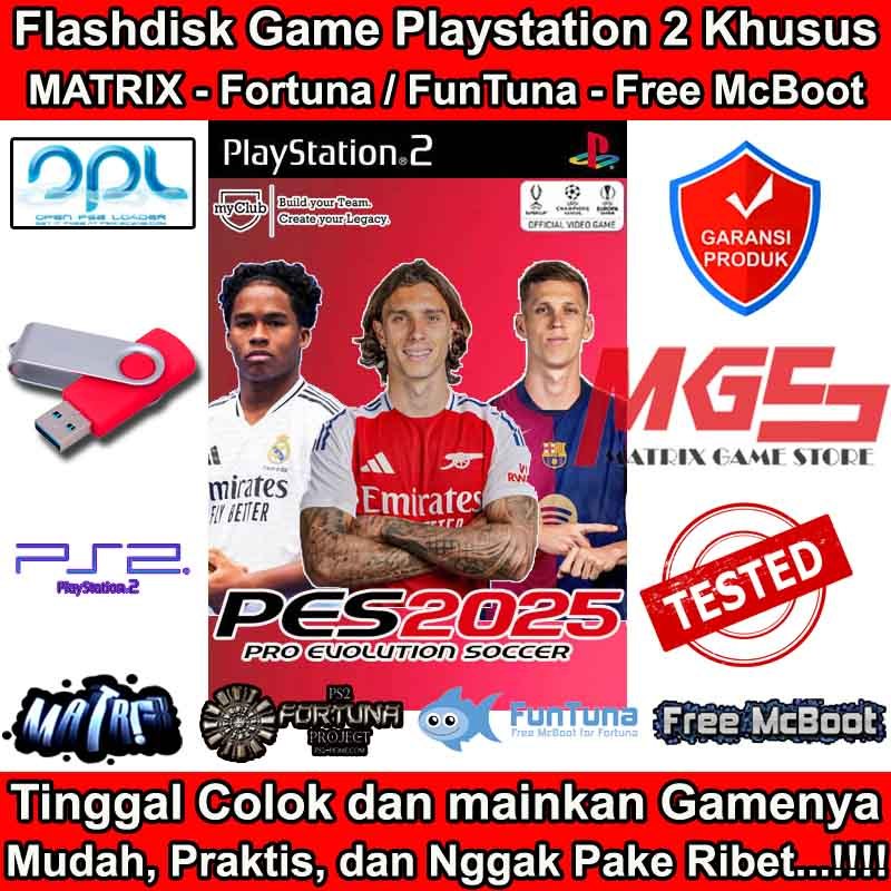 Jual Flashdisk Game PS 2 PS2 PES 2025 Summer Transfer HD | Shopee Indonesia