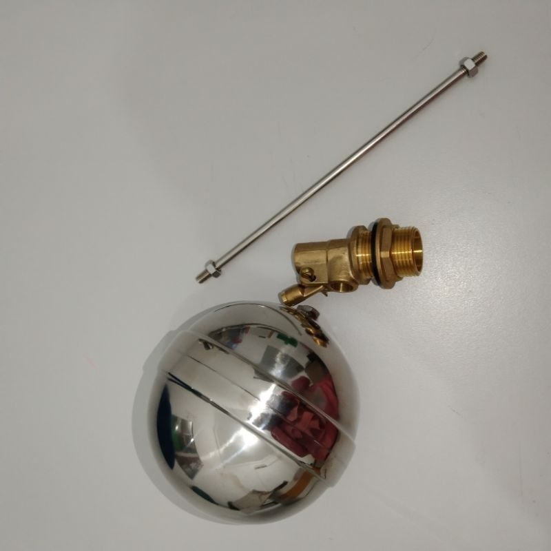 Jual Pelampung air/ Tangki Air otomatis Kuningan 3/4 inch bola ...