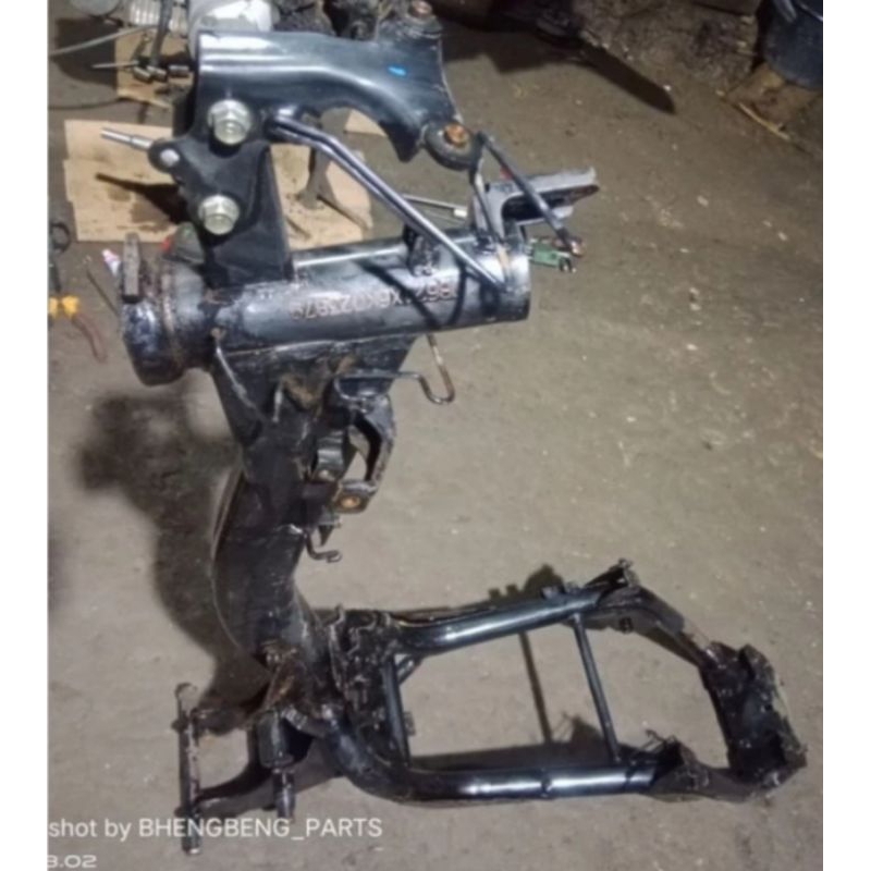 Jual rangka frame sasis supra x 125 batman | Shopee Indonesia