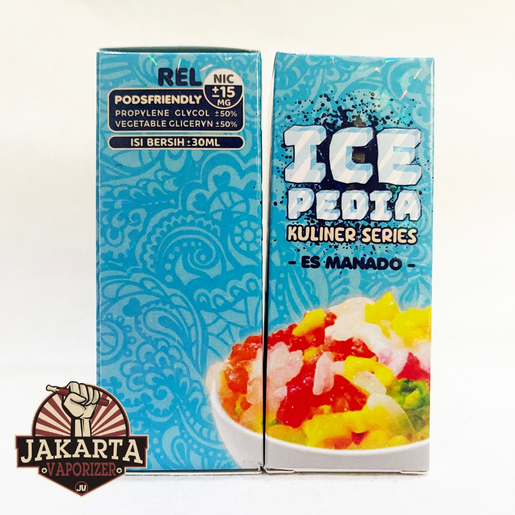 Jual PODS FRIENDLY ICEPEDIA KULINER ES MANADO ICE PEDIA 30ML 15MG BY ...