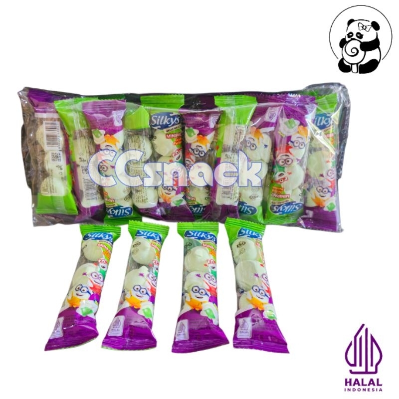 Jual SILKYS MINIPAO MARSHMALLOW PAK ISI 20 | Shopee Indonesia