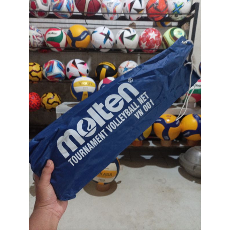 Jual NET VOLI MOLTEN VN001 Panjang 9M Lebar 1M Sling Kawat Baja ...