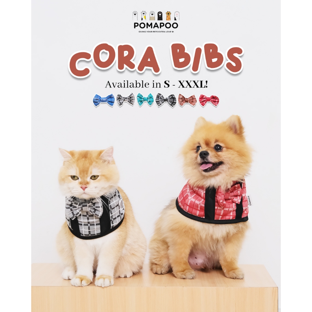 Jual POMAPOO - Bibs Kucing Dan Bibs Anjing Cora Bibs | Shopee Indonesia