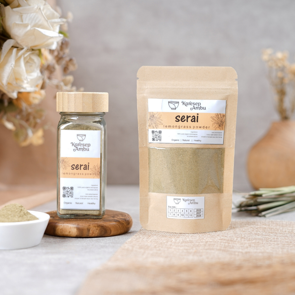 Jual Serai / Lemon Grass Powder - Bumbu Dapur Rempah Asli Murni Organik ...