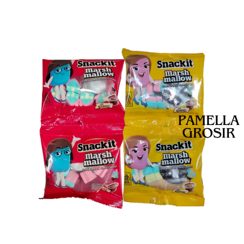 Jual PERMEN MARSHMALLOW VIRAL SNACKKIT ISI 10 PCS | Shopee Indonesia