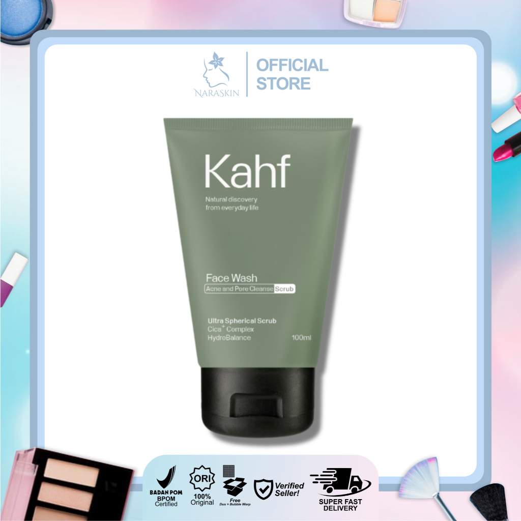 Jual Kahf Acne and Pore Cleanse Face Wash - 100 ml | Shopee Indonesia