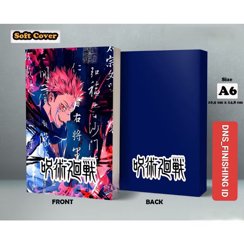 Jual Pocket Note Anime Jujutsu Kaisen Gojo Softcover | Shopee Indonesia