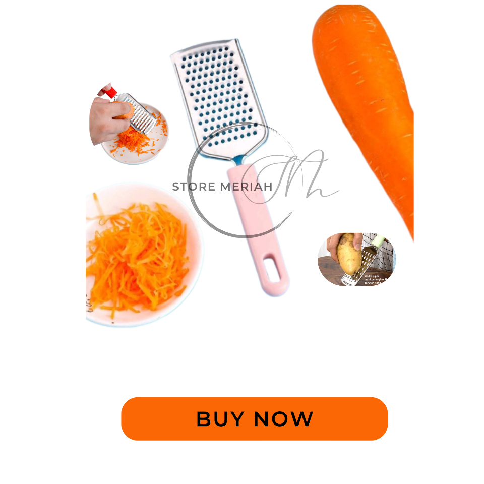 Jual SM PARUTAN KEJU STAILESS GAGANG WARNA / PARUTAN SAYUR / PARUTAN ...