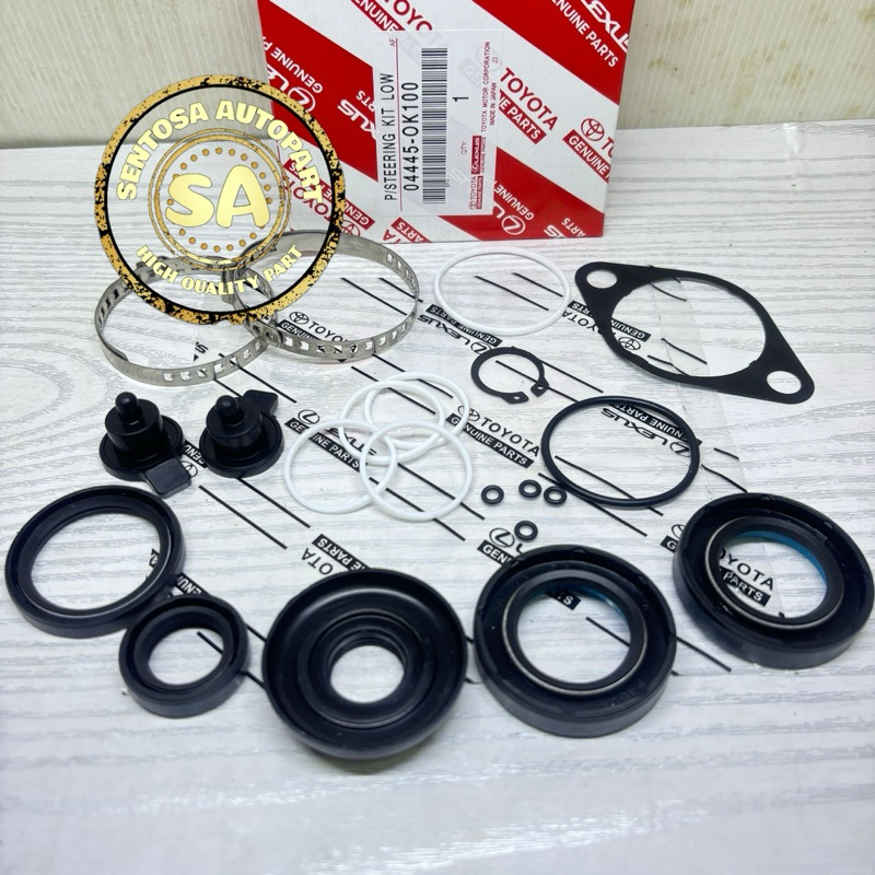 Jual SEAL RACK POWER STEERING STIR KIT BAWAH INNOVA INOVA BENSIN DIESEL ...