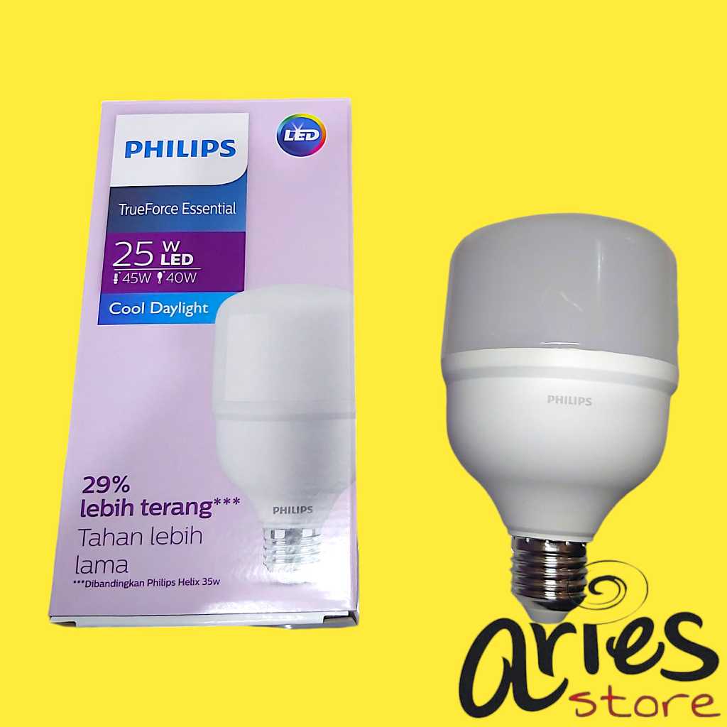 Jual LED PHILIPS TRUEFORCE ESSENTIAL LED T-BULB 25 WATT | Shopee Indonesia