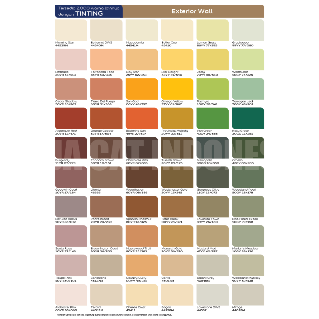 Jual Cat Tembok Eksterior | Dulux Weathershield DS Tinting ( SANDSTONE ...