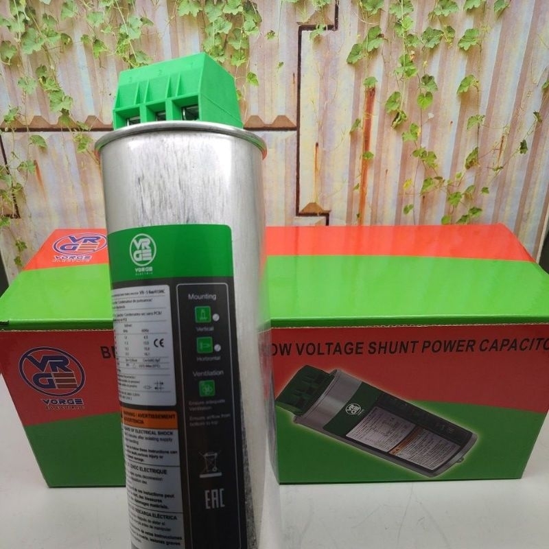 Jual Capacitor Bank VORGE 5Kvar Kapasitor VORGE 5 Kvar 415V 415 Volt garansi 2 tahun | Shopee ...