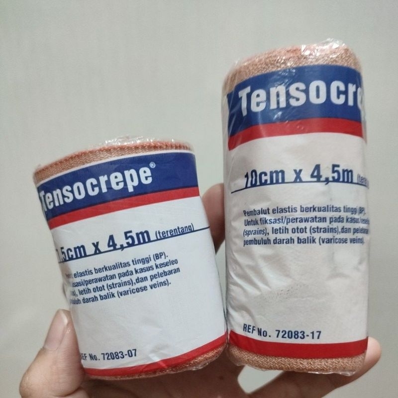 Jual TENSOCREPE Perban pembalut Elastis 7,5cm dan 10cm | Shopee Indonesia