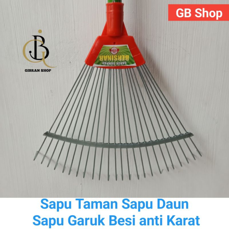 Jual Sapu garuk murah, sapu taman sapu daun sapu rumput bahan besi anti ...