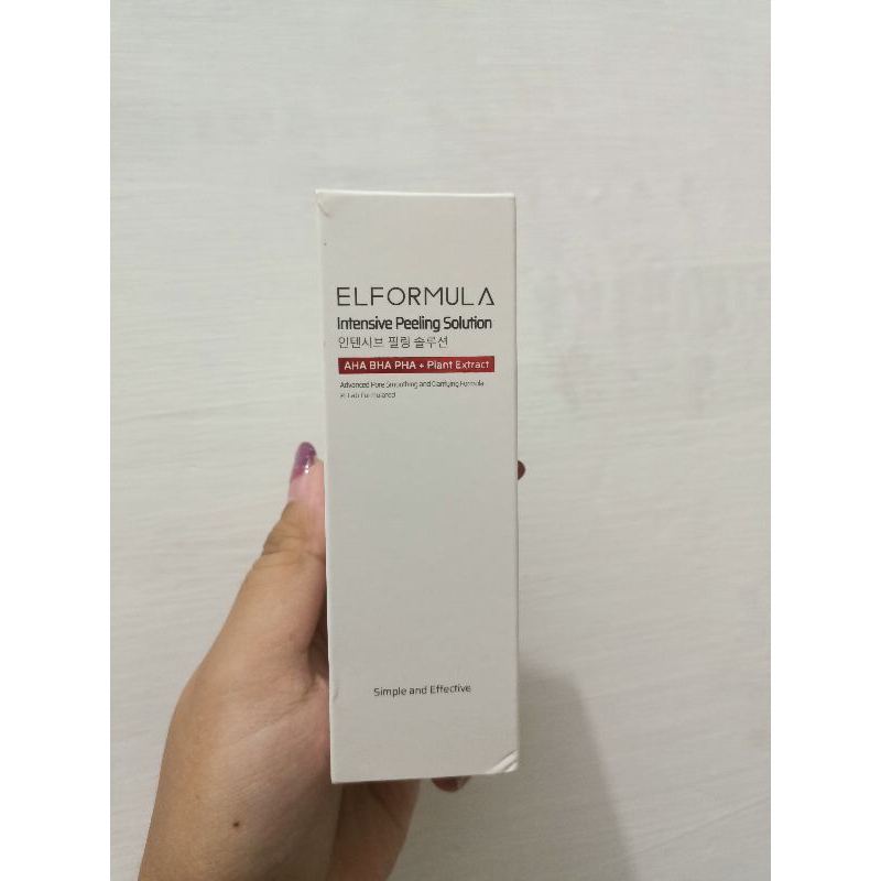 Jual ELFORMULA Intensive Peeling Solution 35 gram | Shopee Indonesia