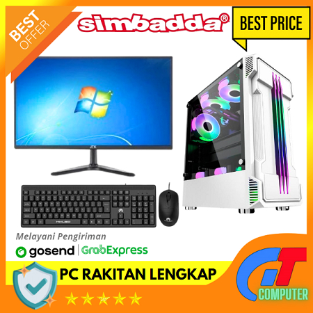 Jual Komputer Full Set Murah Intel Core I5 Ram 8GB SSD 120GB HDD 500GB ...