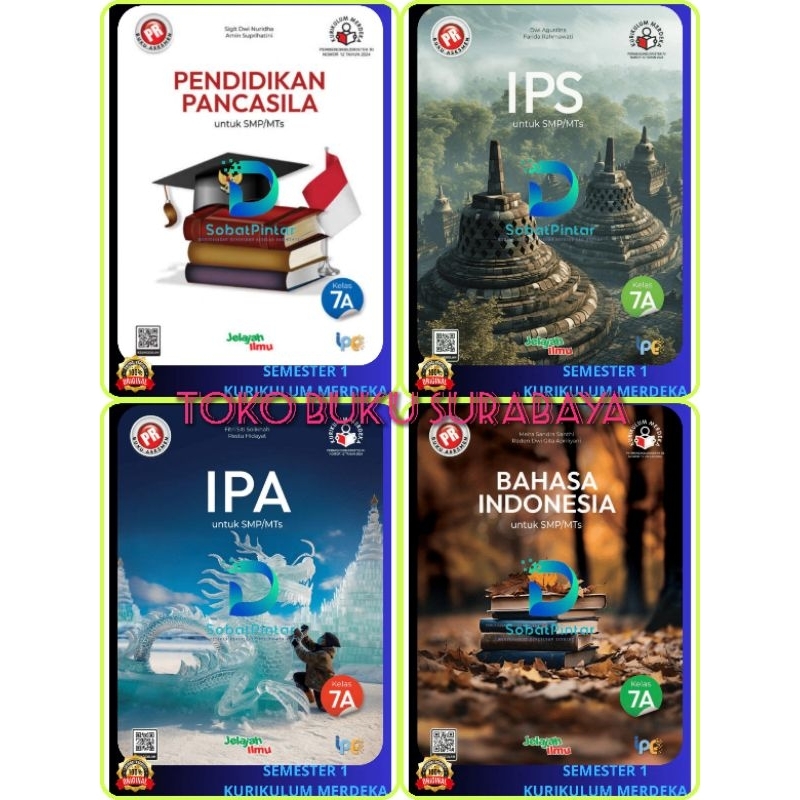 Jual BUKU PR/LKS ASESMEN INTERAKTIF INTAN PARIWARA SMP/MTs KELAS 7 KURIKULUM MERDEKA SEMESTER 1 ...