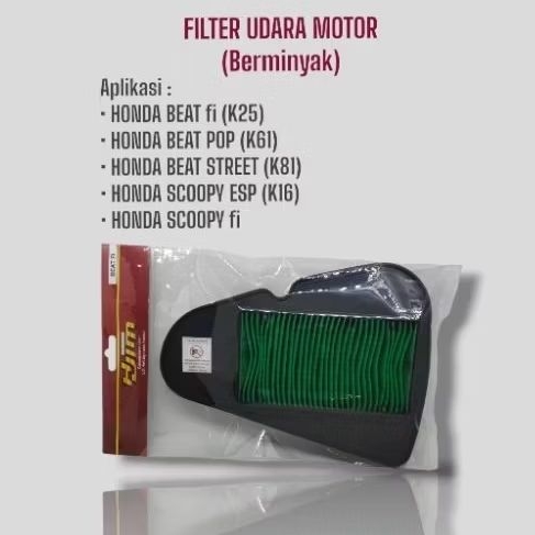 Jual Filter udara motor honda beat f1 [HJIM] | Shopee Indonesia