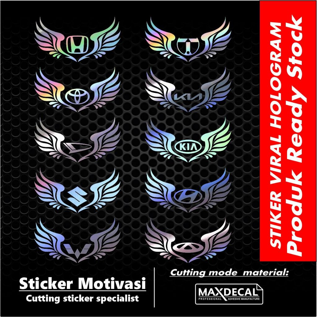 Jual Sticker logo mobil hologram | Shopee Indonesia