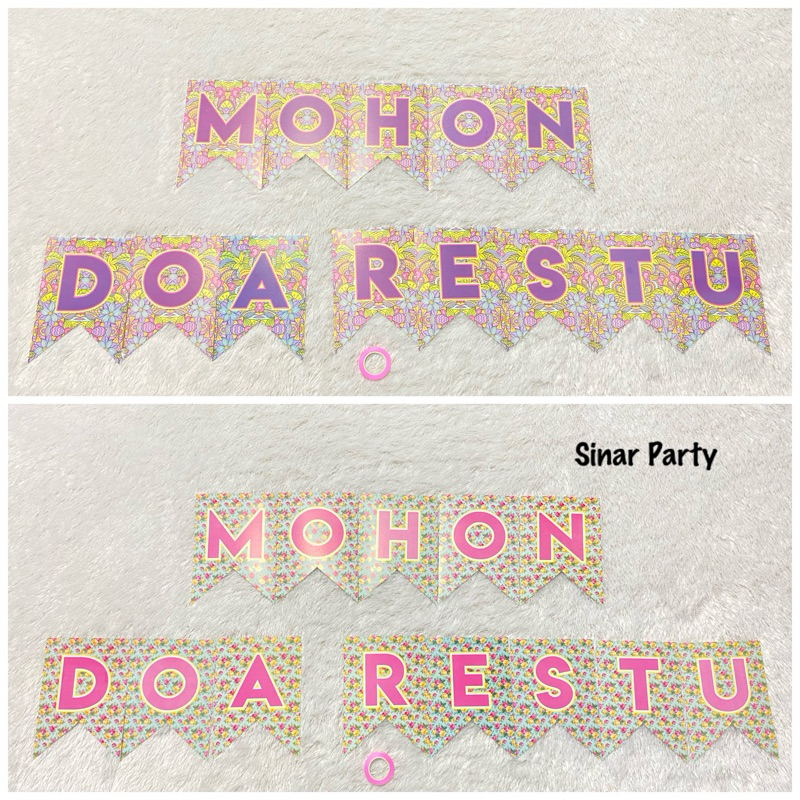 Jual Banner Mohon Doa Restu | Shopee Indonesia