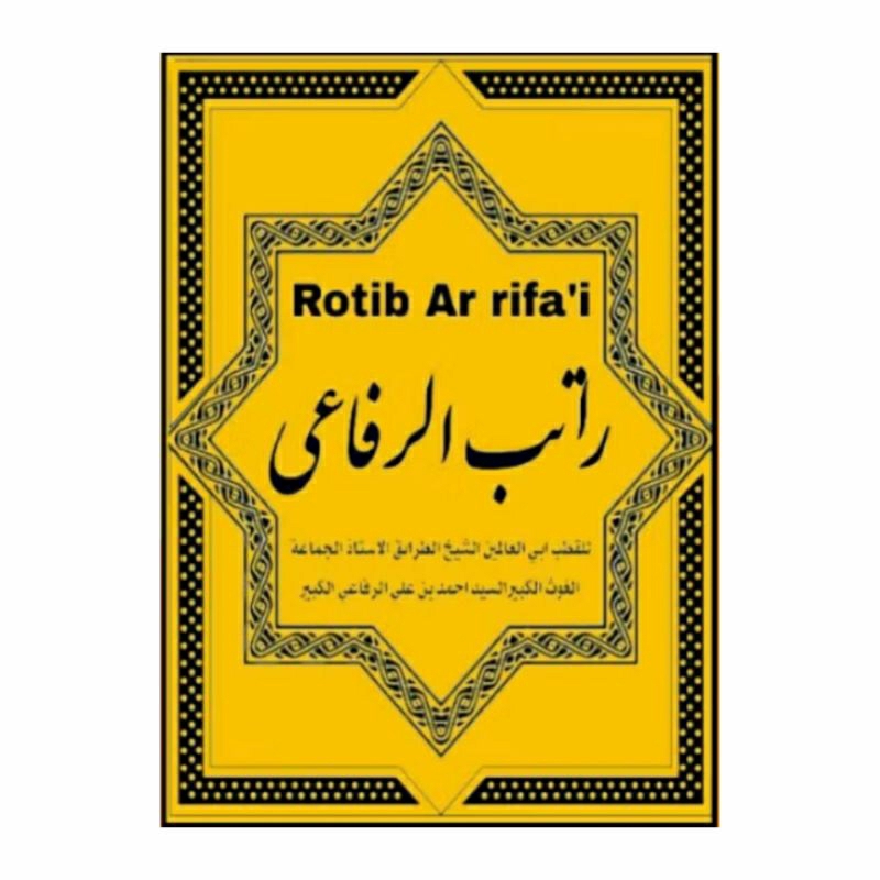 Jual Buku / Kitab Ratib Ar Rifaiyah Karya Syekh Ahmad Arrifai Ukuran ...
