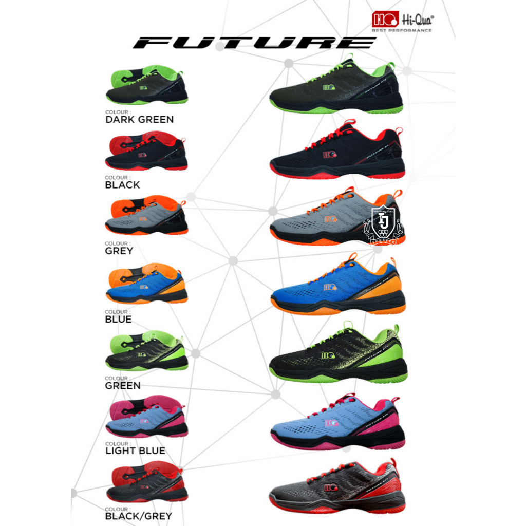 Jual Sepatu Hi-Qua Hi Qua Hiqua Badminton / Bulutangkis FUTURE Z ...