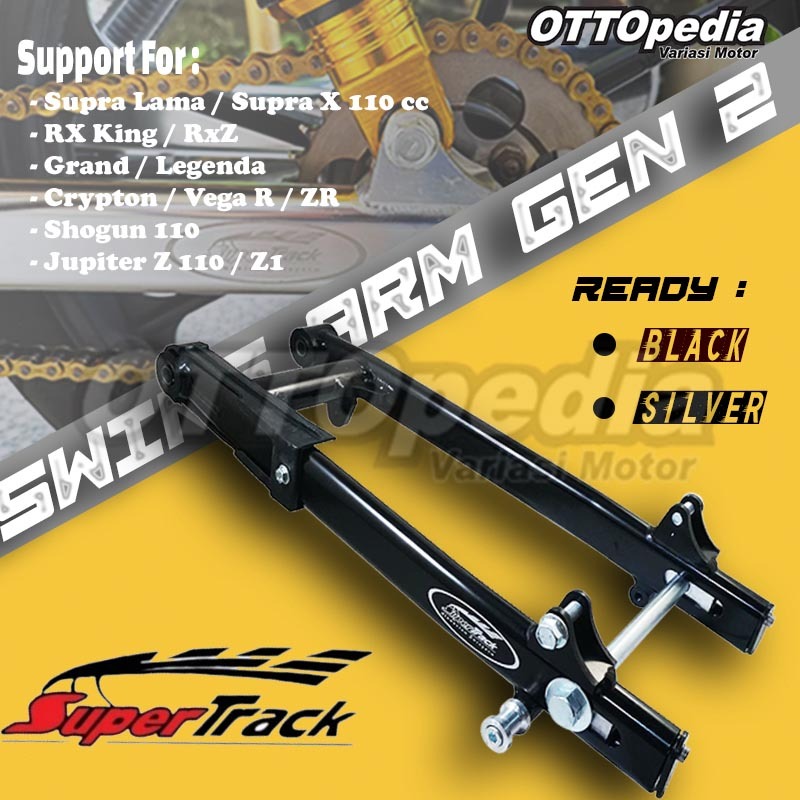 Jual Swing Arm Super Track Gen 2 Non Stabilizer Grand Legenda Supra X ...