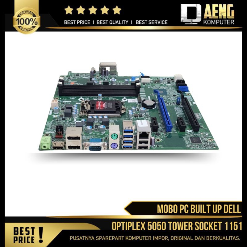 Jual Motherboard Mainboard Mobo PC Built Up Dell Optiplex 5050 Tower ...