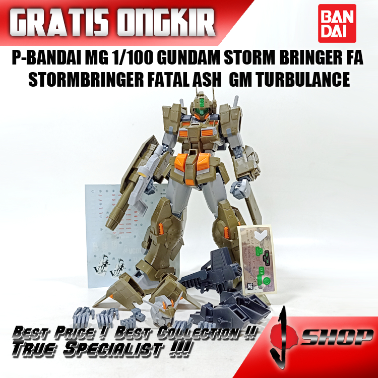 Jual P-BANDAI MG 1/100 GUNDAM STORM BRINGER FA / STORMBRINGER FATAL ASH ...